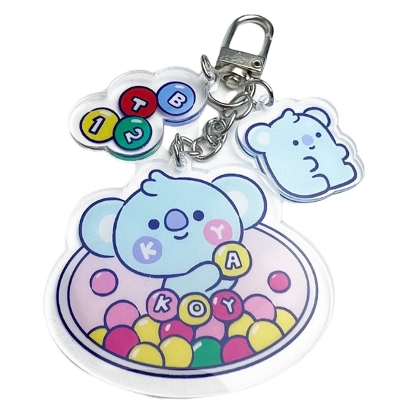 bt21 | Accessories | Bt2 Line Friends Koya Rm Acrylic Keychain Bts ...